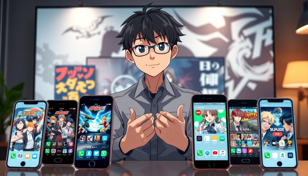 A visually striking comparison of popular anime streaming applications ...